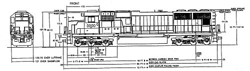 SD70 Technical Information | Conrail Photo Archive